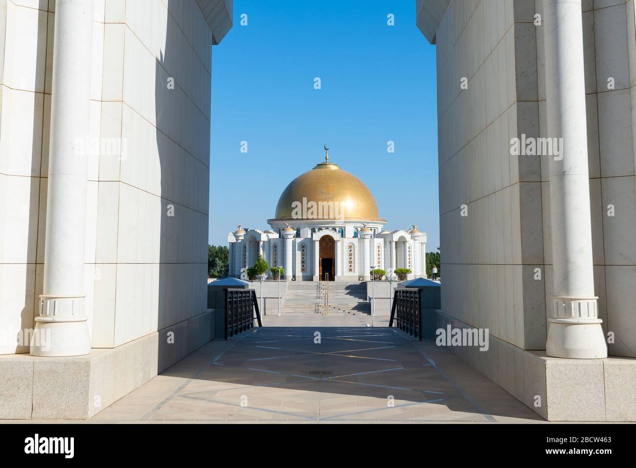 Saparmurat Niyazov Mausoleum in Gypjak Village in Ashgabat ...