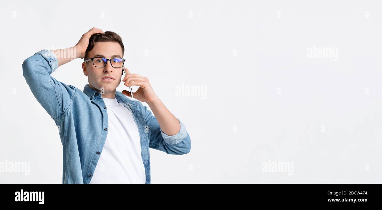 Hand on head pose hi-res stock photography and images - Alamy