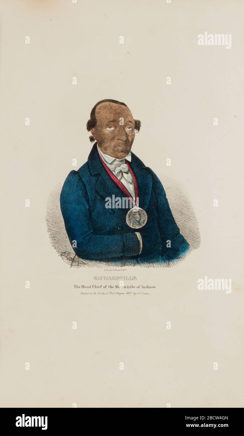 Chief of the miami tribe hi-res stock photography and images - Alamy