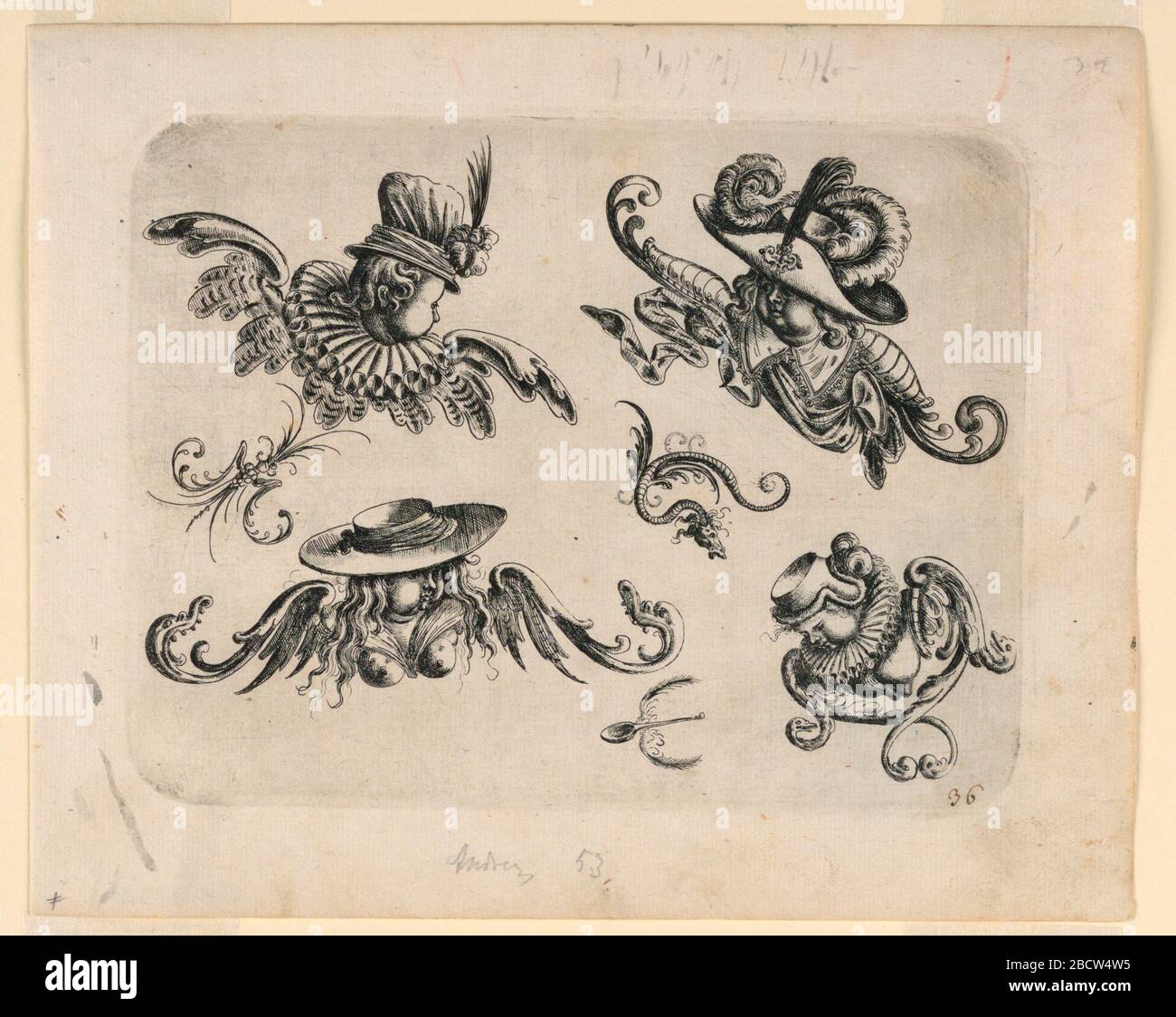 Plate 36 from New Grotteken Buch New Grotesque Book. Research in ...