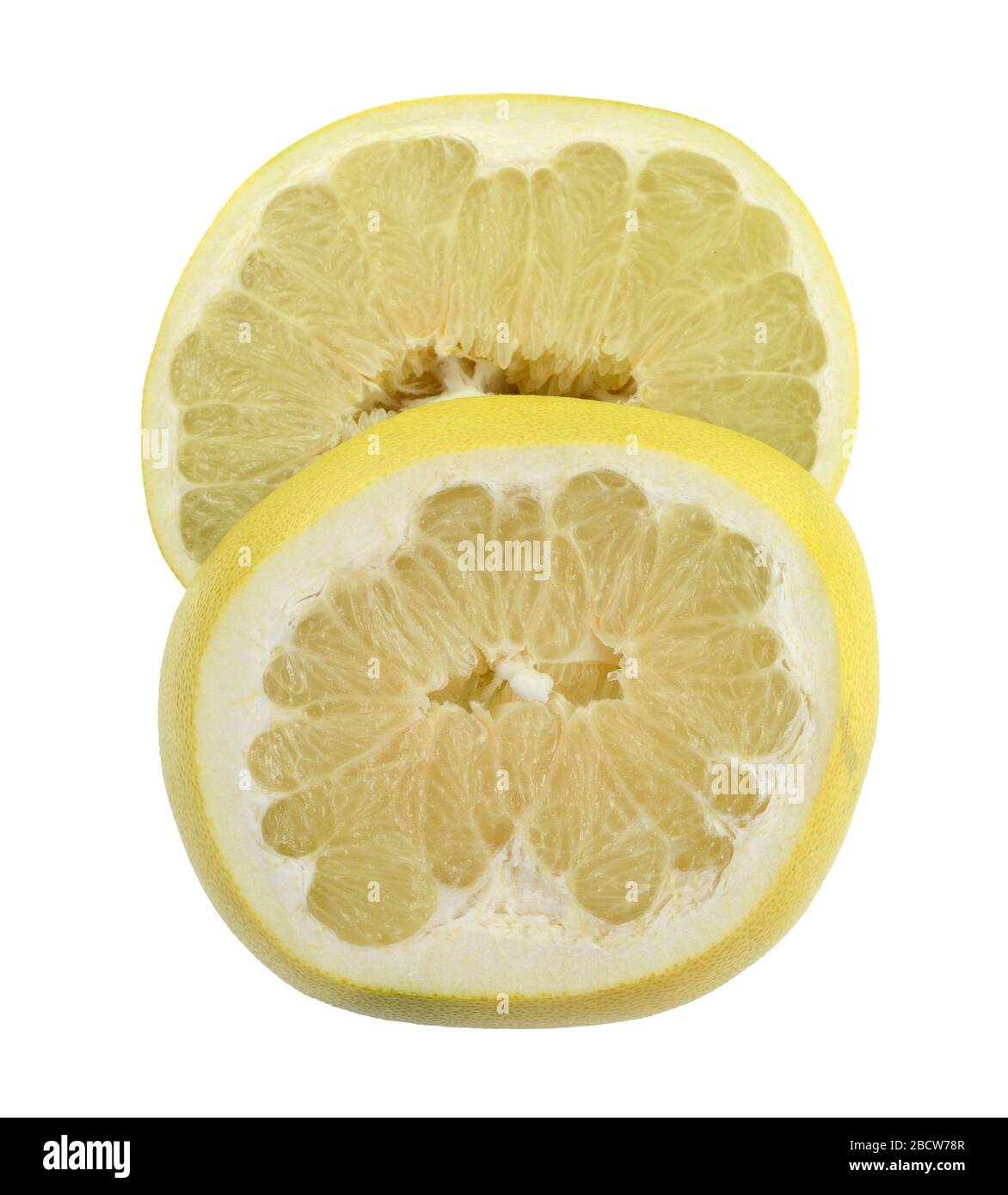 Pomelo or Chinese grapefruit isolated on white Stock Photo - Alamy