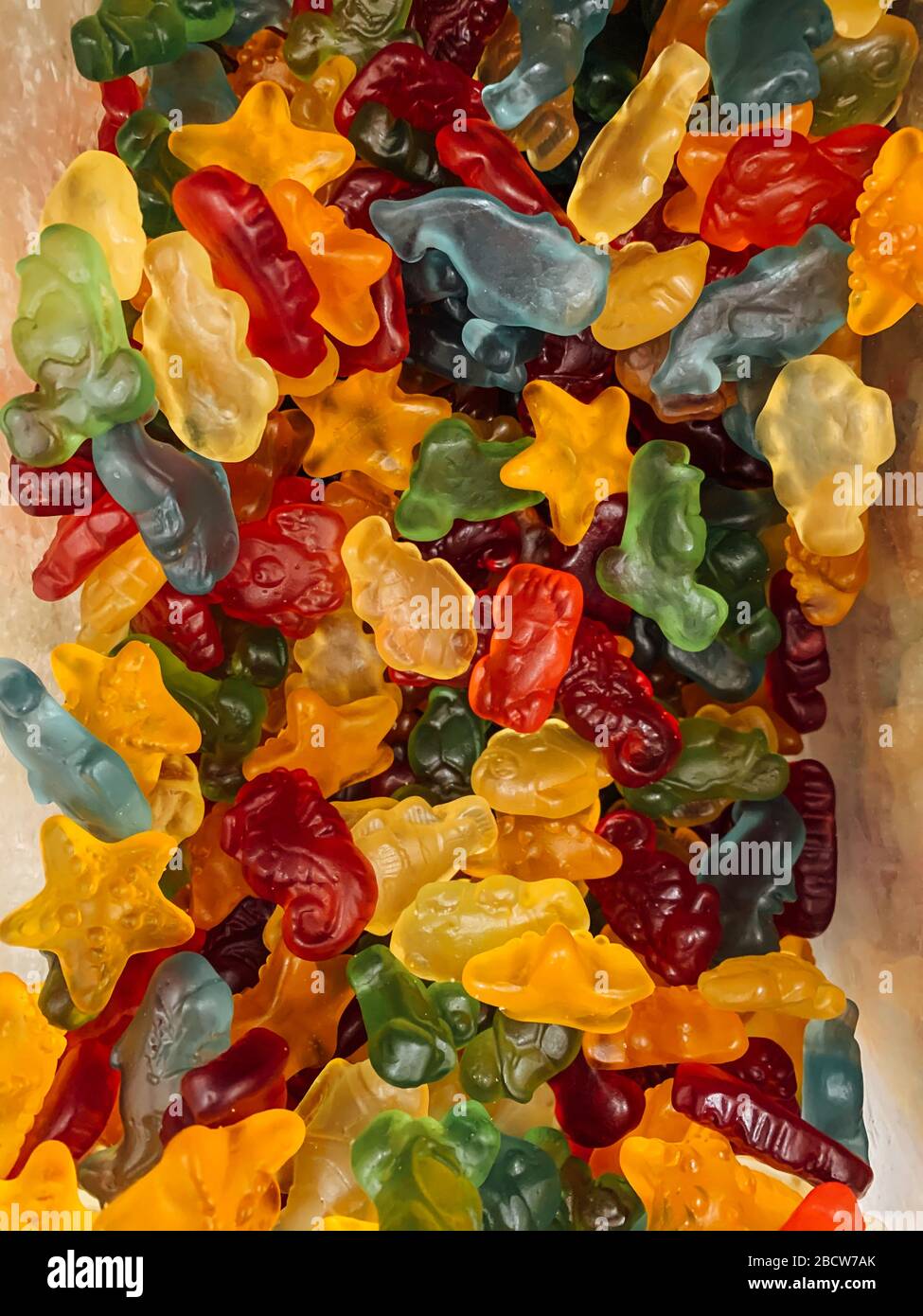 lots of delicious sweet candies for eating a pastry background Stock ...