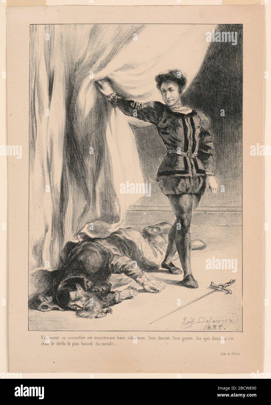 Polonius And Ophelia