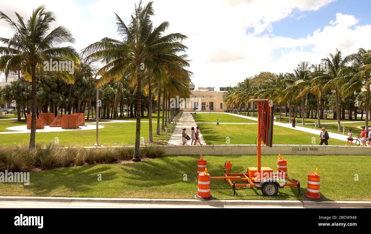 Collins park miami beach hi-res stock photography and images - Alamy
