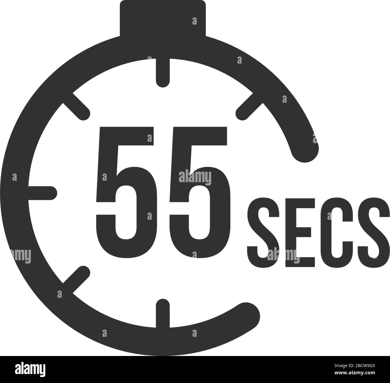 55 seconds Countdown Timer icon set. time interval icons. Stopwatch and ... 55 seconds Countdown Timer icon set. time interval icons. Stopwatch and ...
