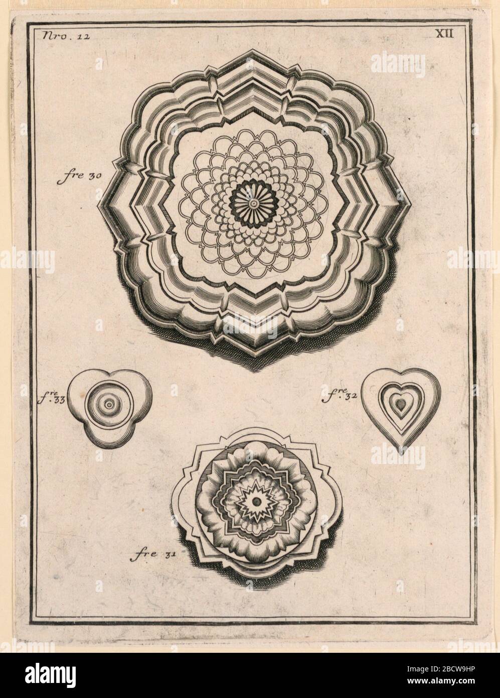 Rosette designs hi-res stock photography and images - Alamy