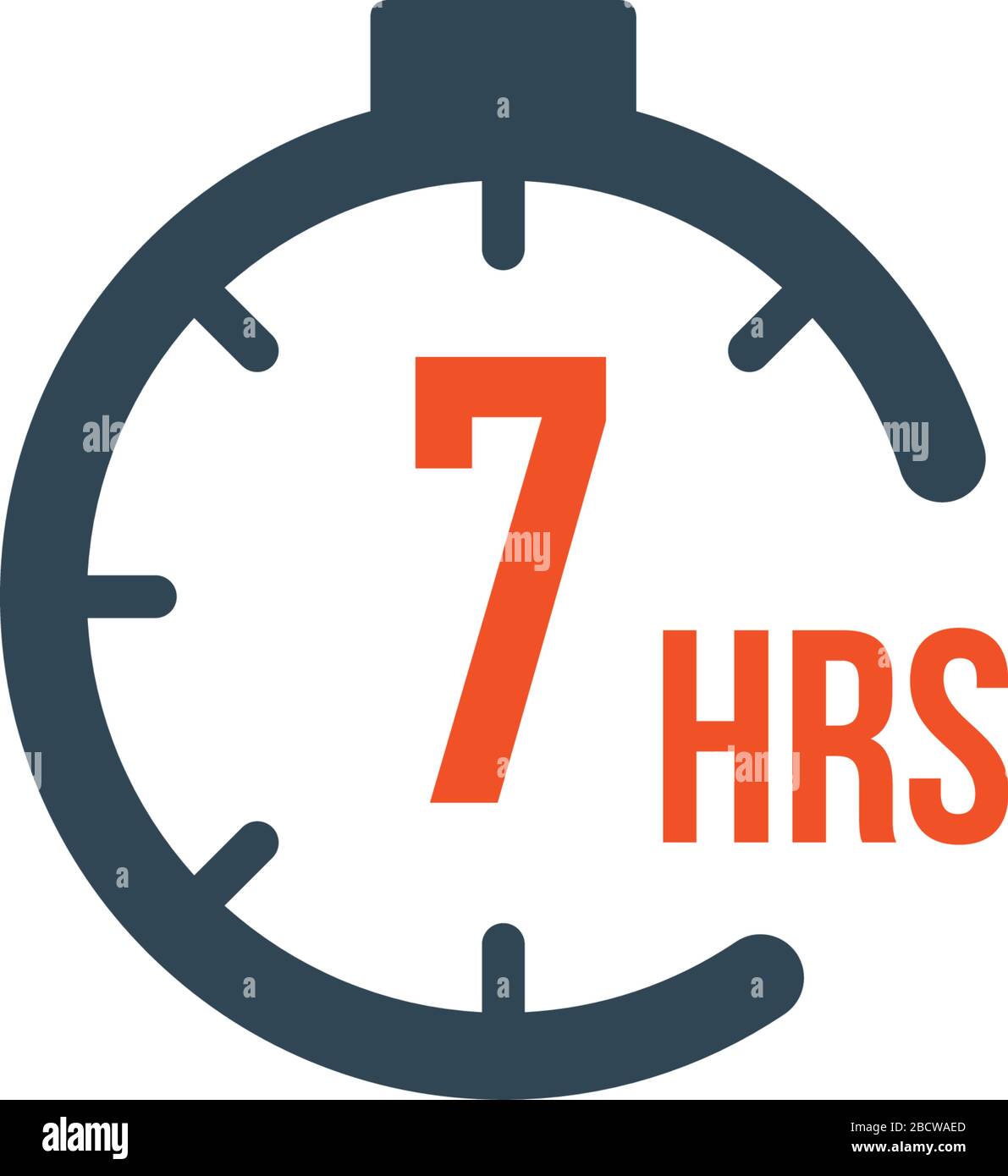7 hours round timer or Countdown Timer icon. deadline concept. Delivery ... 7 hours round timer or Countdown Timer icon. deadline concept. Delivery ...