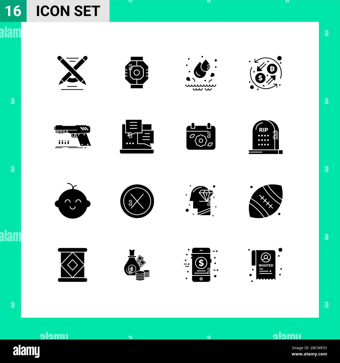 Gun transformation Stock Vector Images - Alamy