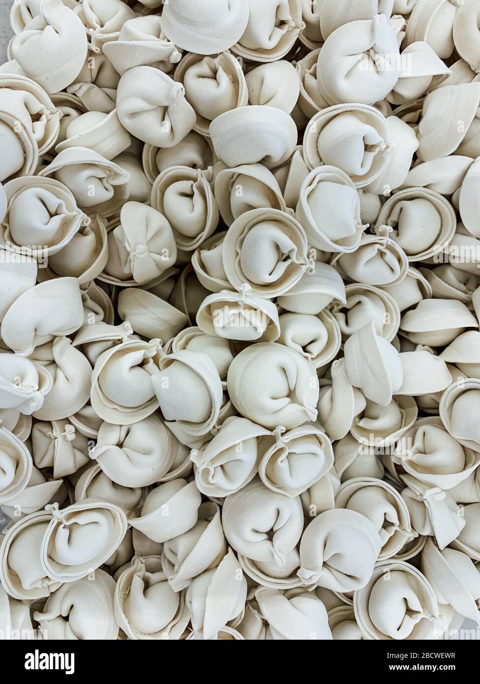 lots of white dumplings for food as a background Stock Photo - Alamy