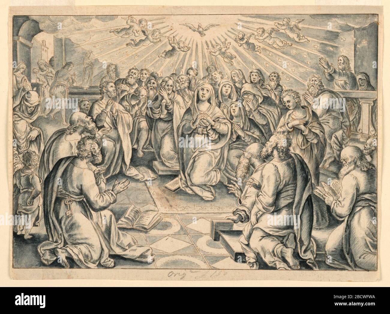 Scene from Acts of the Apostles after Stradanus. Research in ...