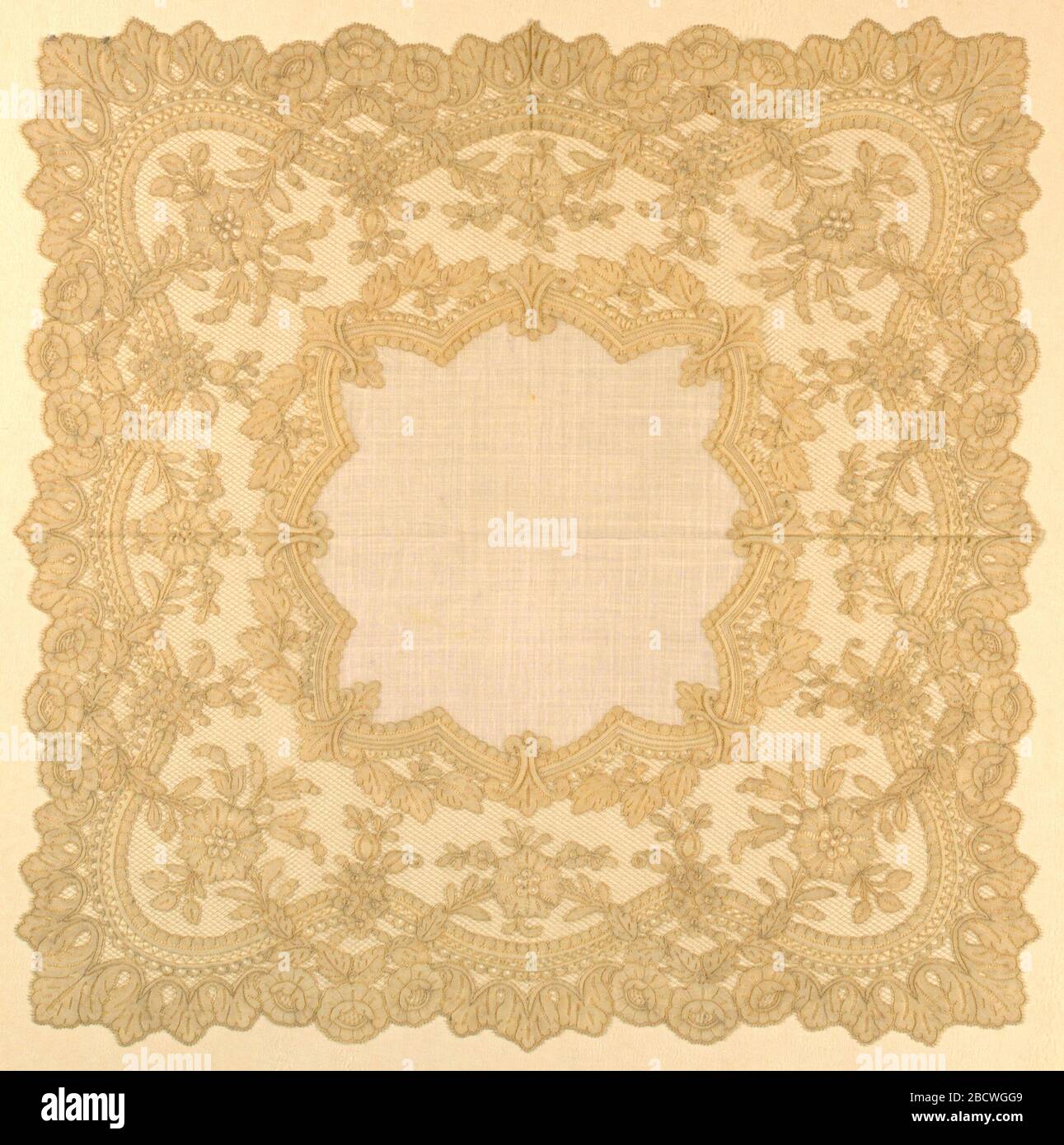 Handkerchief. Research in ProgressHandkerchief of linen with wide ...