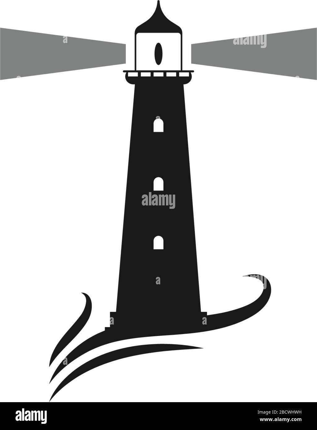 mercusuar. lighthouse icon logo illustration Stock Vector Image & Art ...
