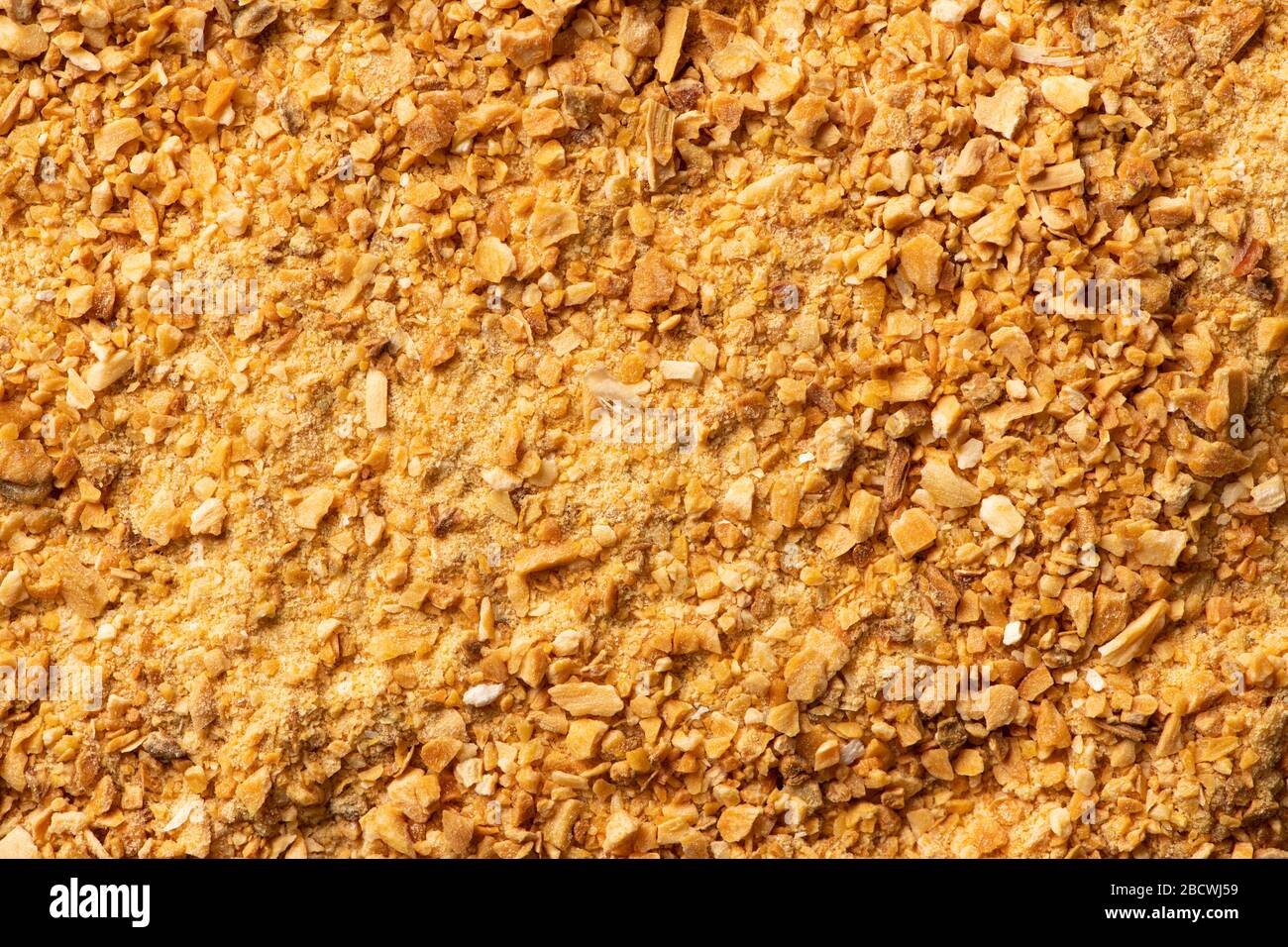 Garlic powder full frame background Stock Photo - Alamy