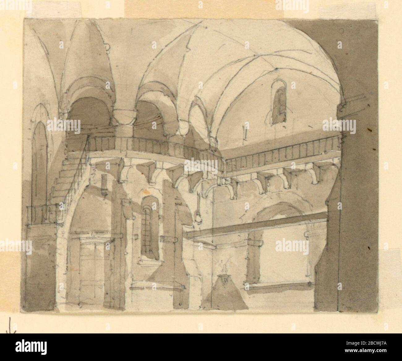 Stage Design Interior of Prison. Research in ProgressHorizontal ...