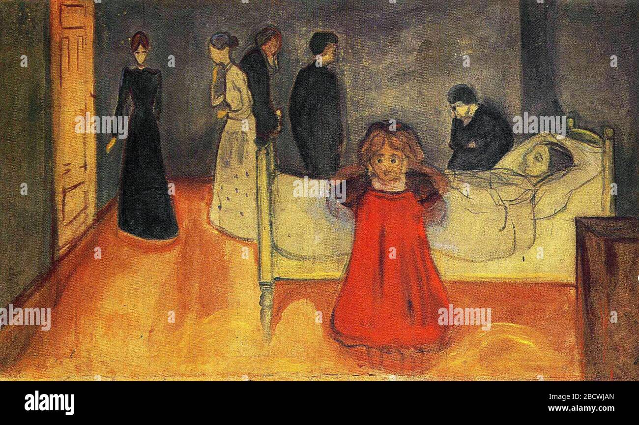 Death and Child by Edvard Munch, 1899. The Munch Museum (Munch-Museet ...