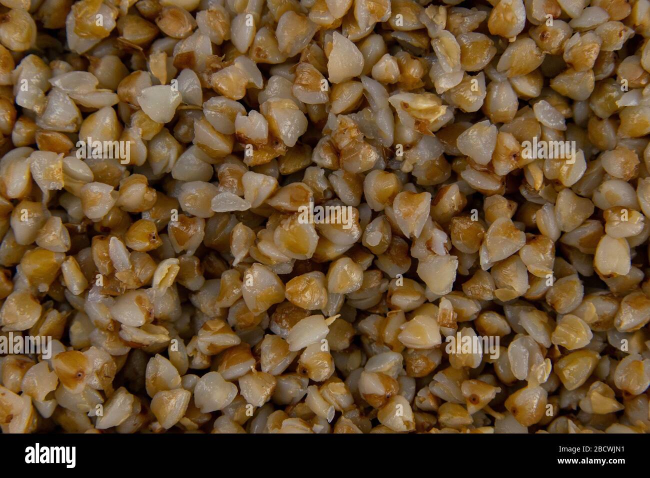Buckwheat pattern close up. Buckwheat texture Stock Photo - Alamy