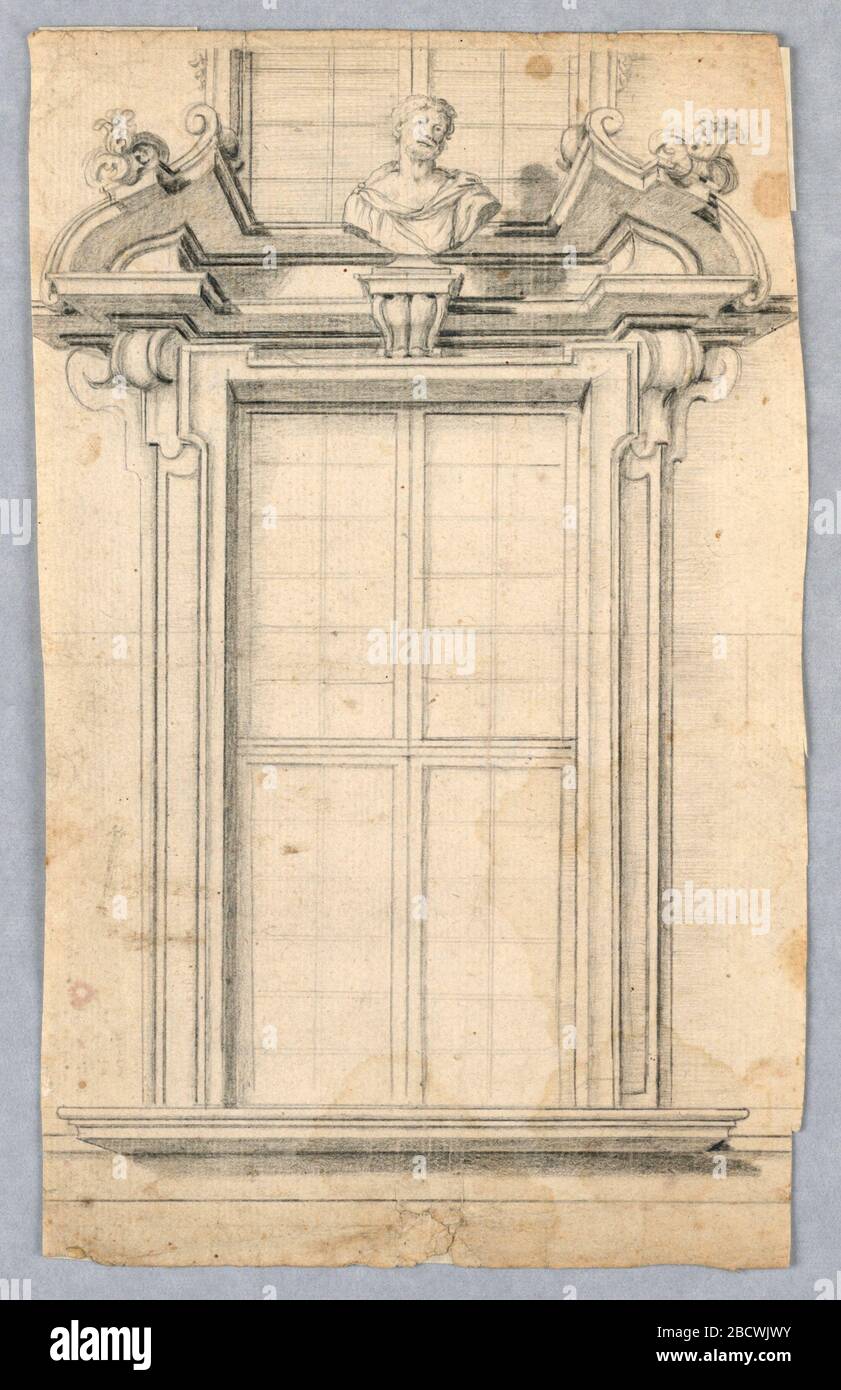 A Window. Research in ProgressWindow frame with broken pediment ...