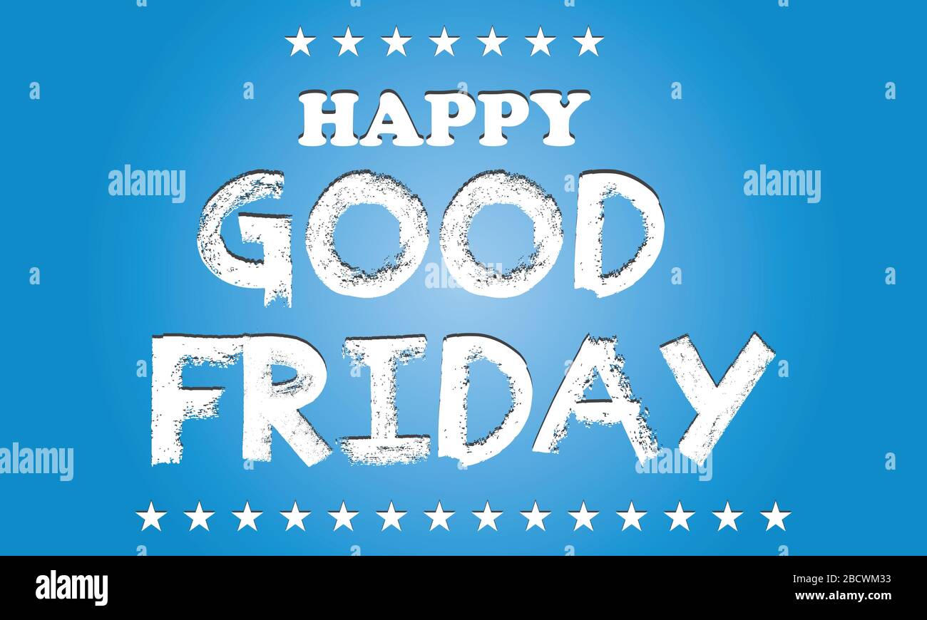 Good Friday Religious Holiday Sign Background Template. Good Friday ...