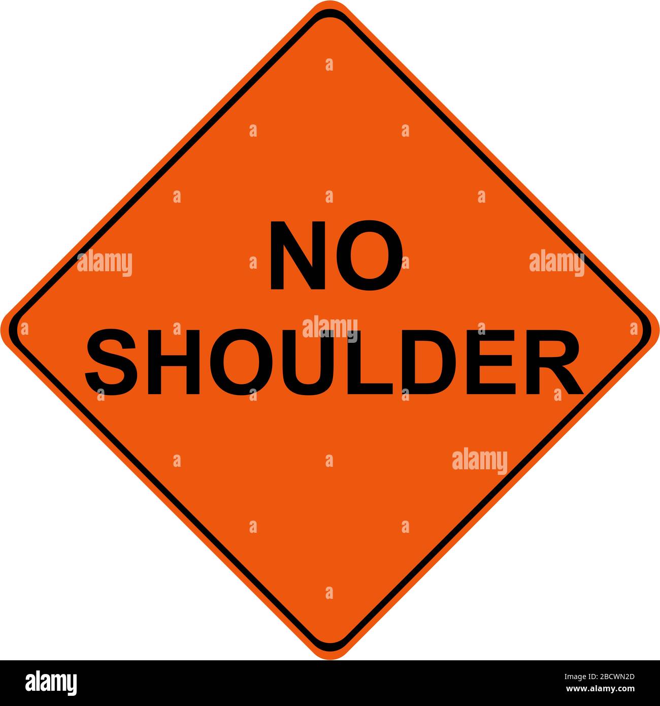 Stop sign ahead usa yellow warning hi-res stock photography and images ...