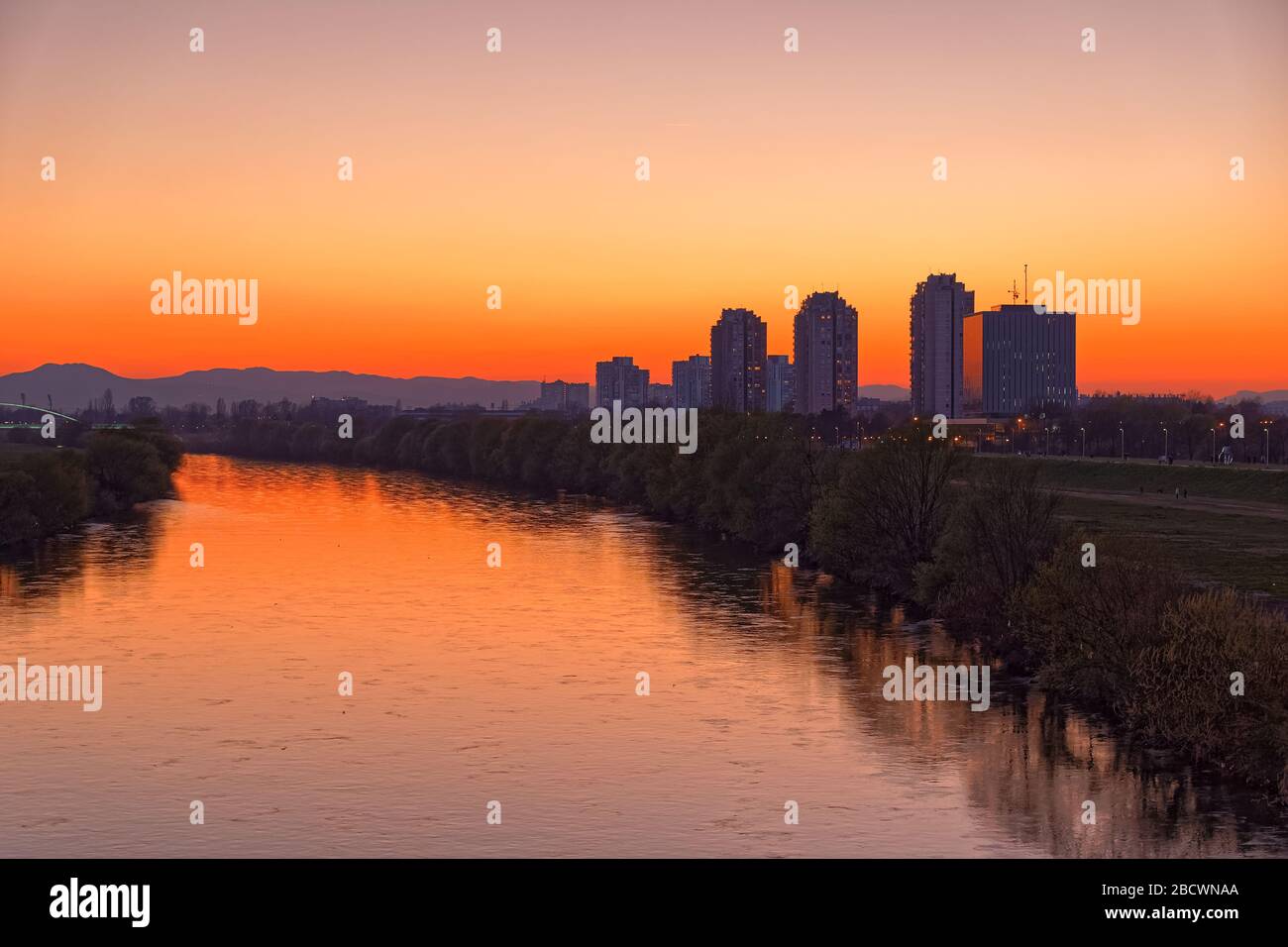 Zagreb river hi-res stock photography and images - Alamy