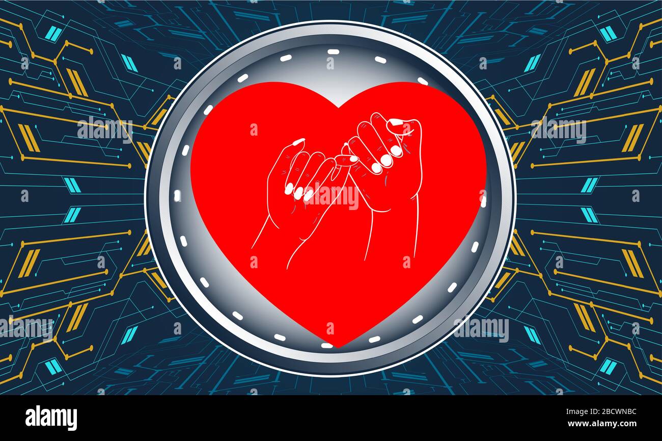 Flower promise Stock Vector Images - Alamy