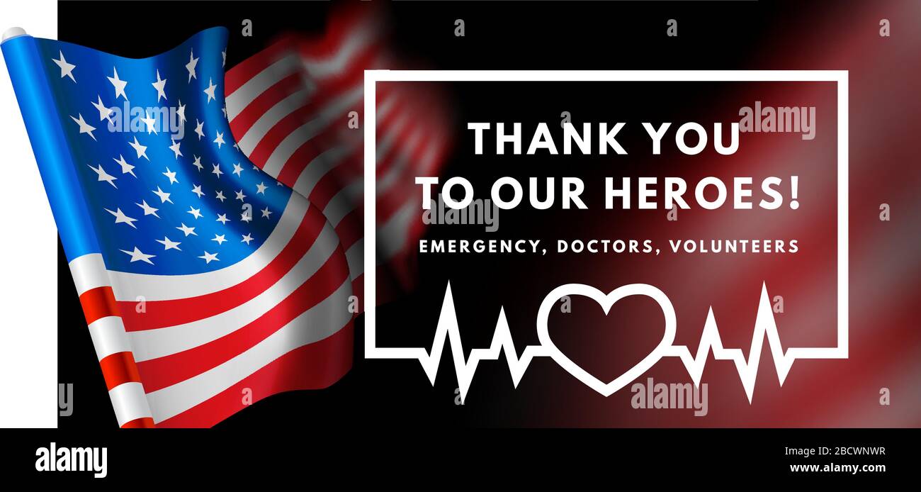 Vector usa flag hi-res stock photography and images - Alamy