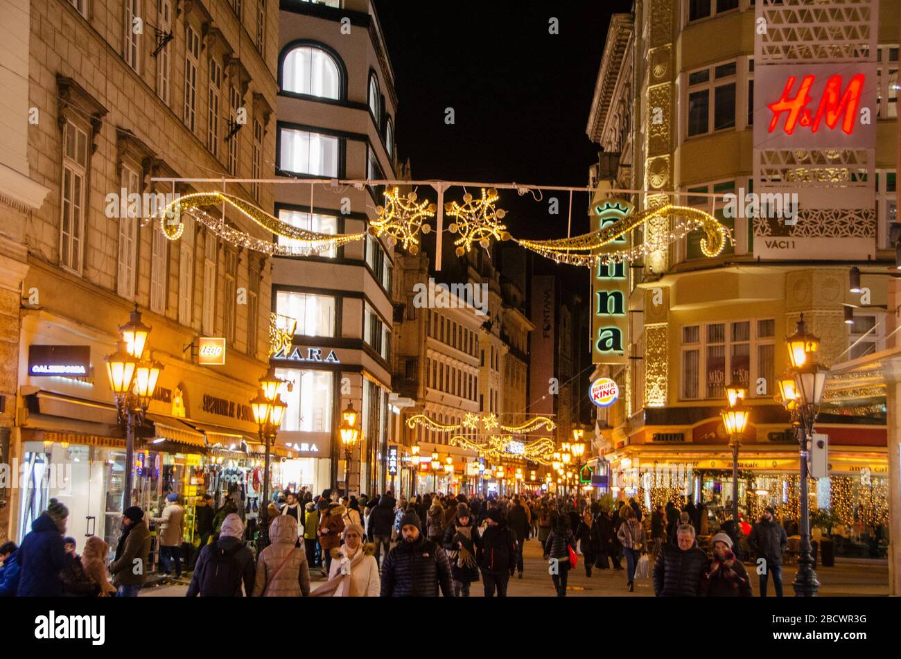 Vaci street hi-res stock photography and images - Alamy