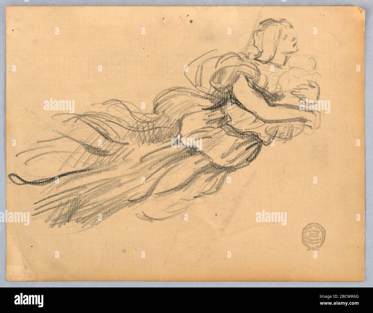 Sketch of Figure with Drapery. Research in ProgressSketch of a figure ...