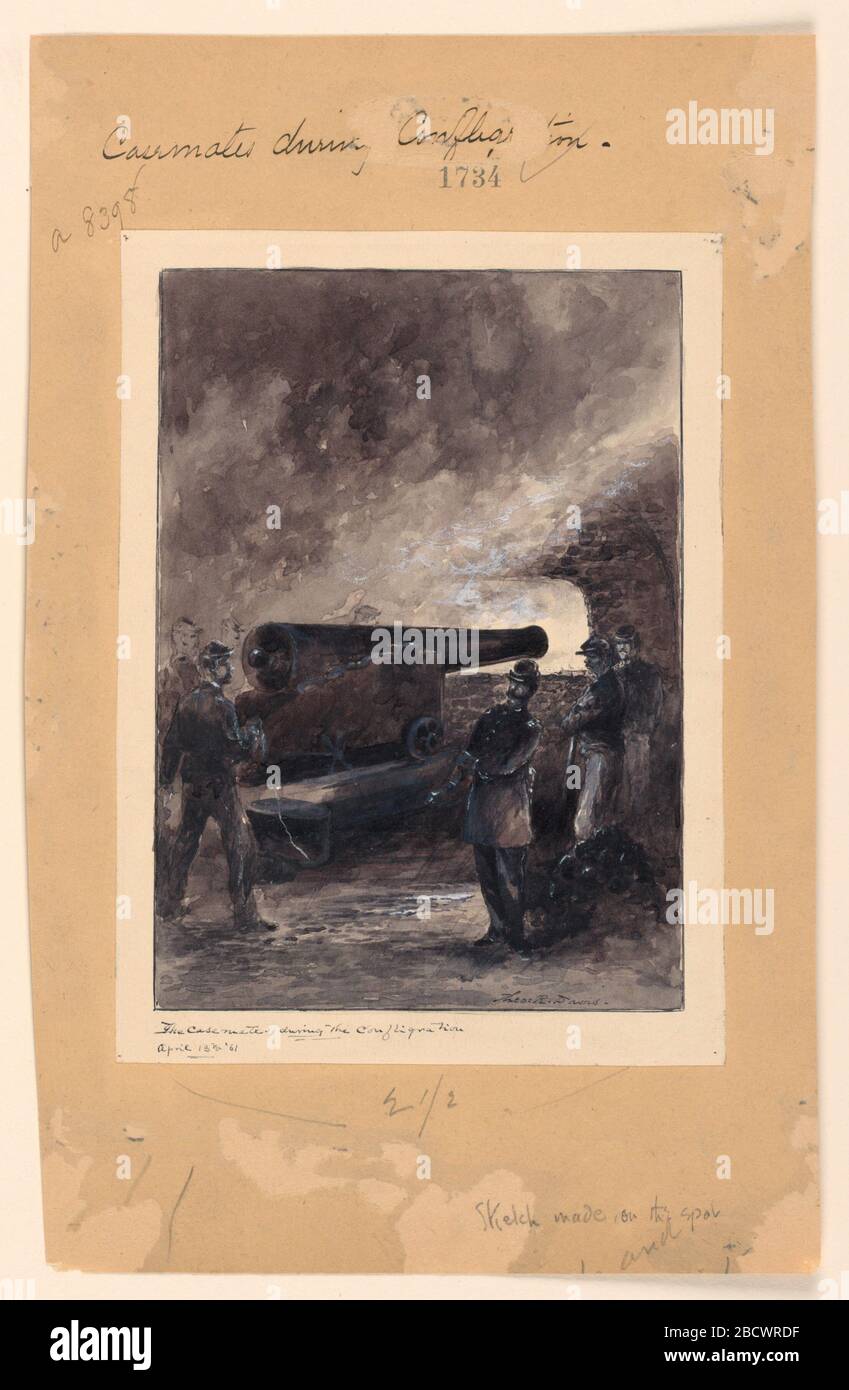 A Casemate Gun During the Conflagration. Research in ProgressInterior ...