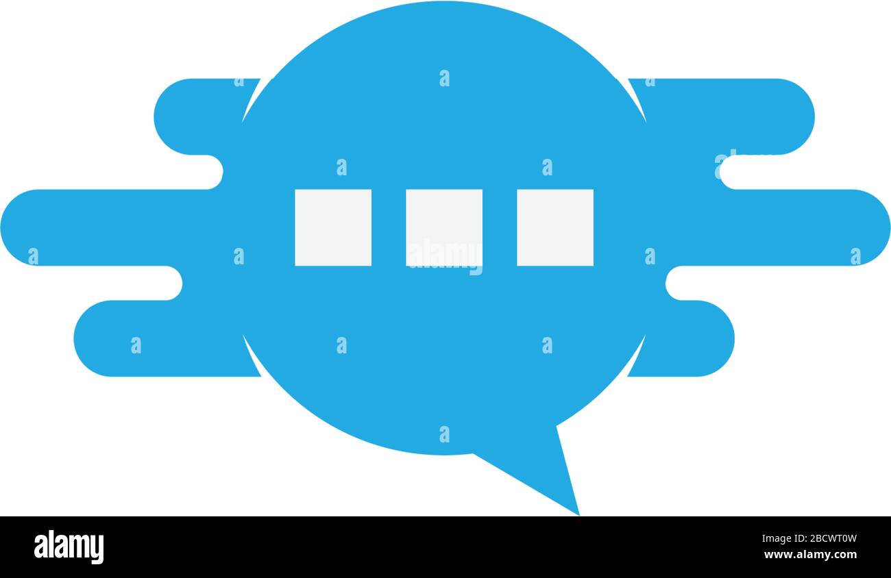 Bubble Chat Icon Message Speech Talk Chatting Communication Stock Vector Image And Art Alamy