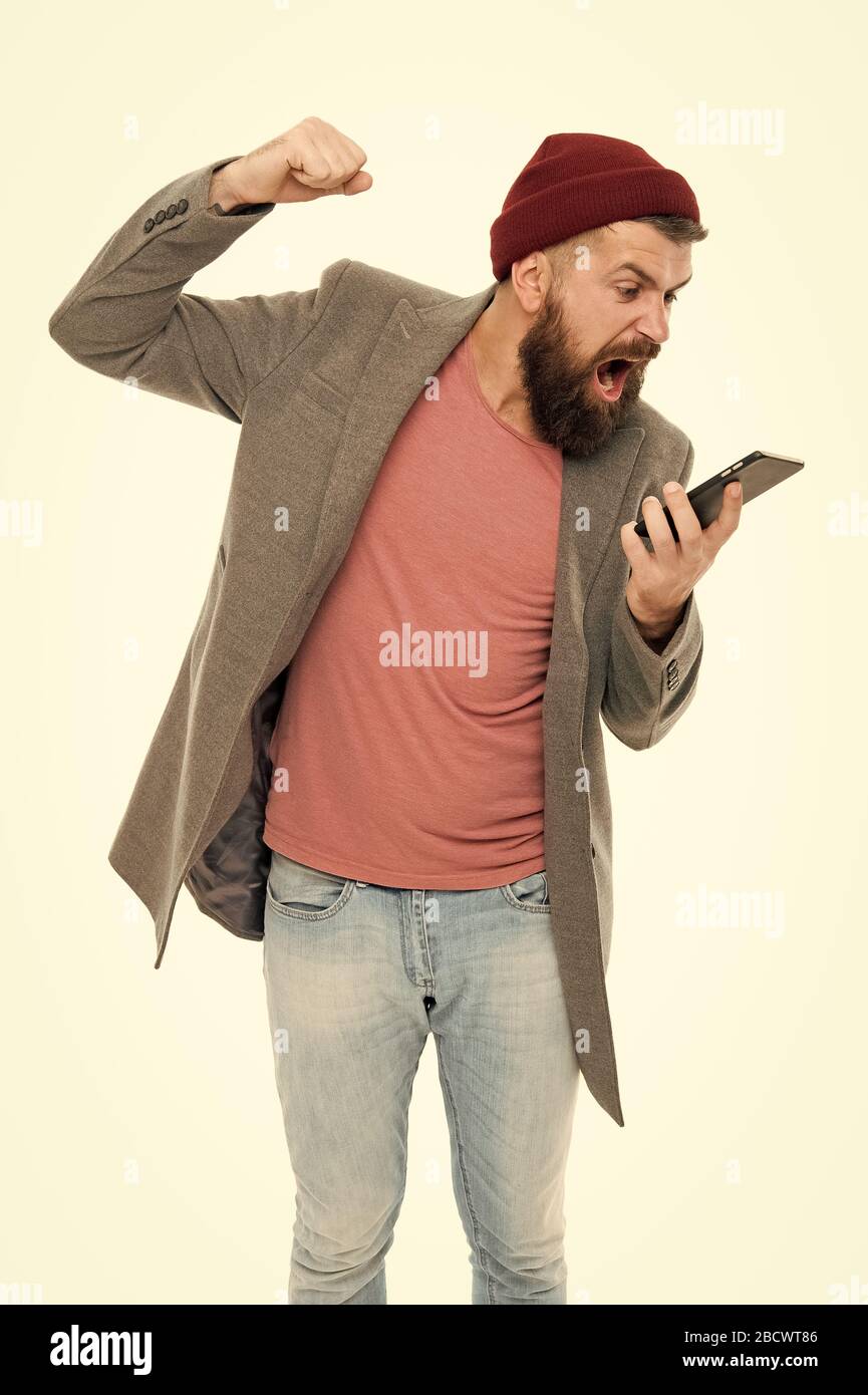 Angry comments social media hi-res stock photography and images - Alamy