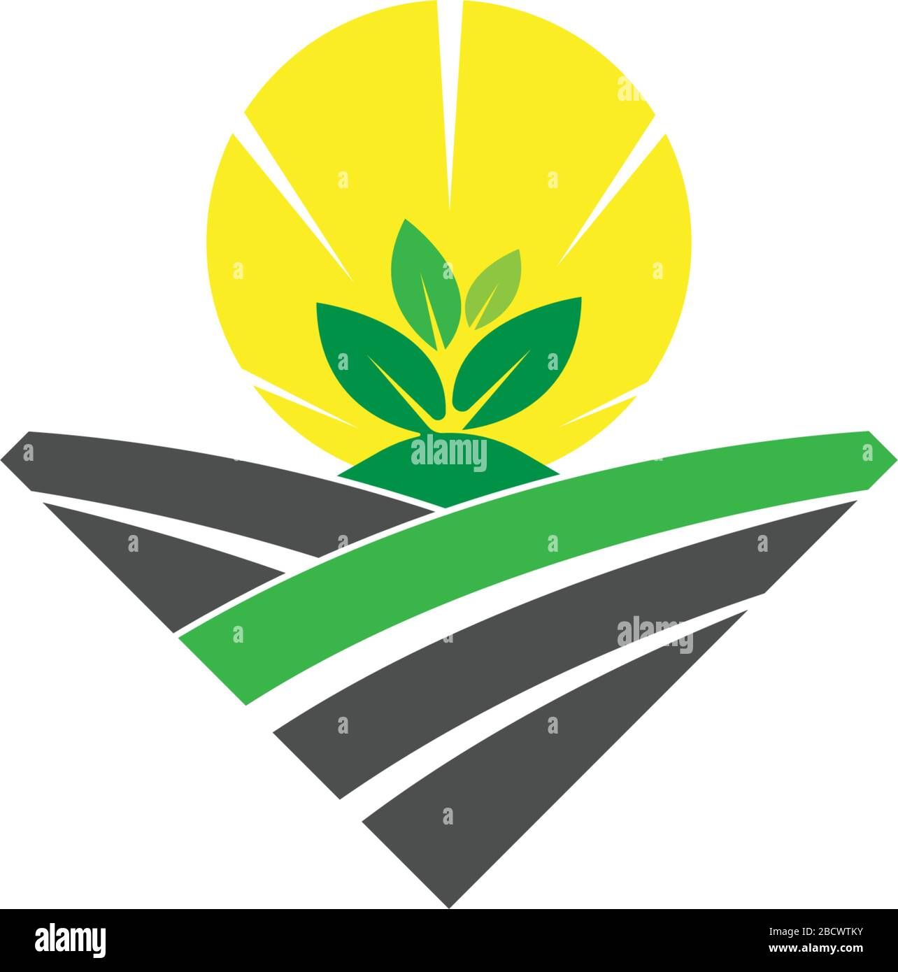 Agriculture Logo. leaf logo design, eco-friendly concept Stock Vector ...