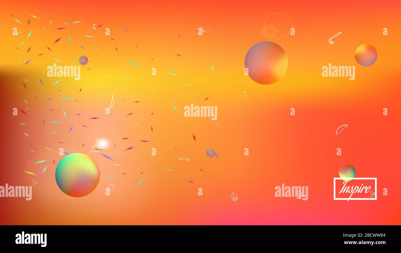 A good space background. Illustration, graphic. Usefull hi-res and ...