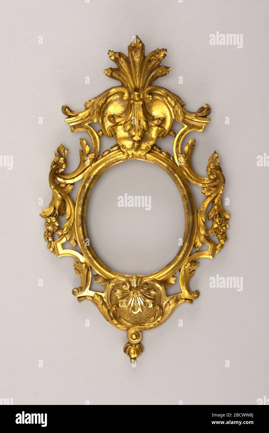 Frame. Research in ProgressFrame pierced with palmette cresting and ...