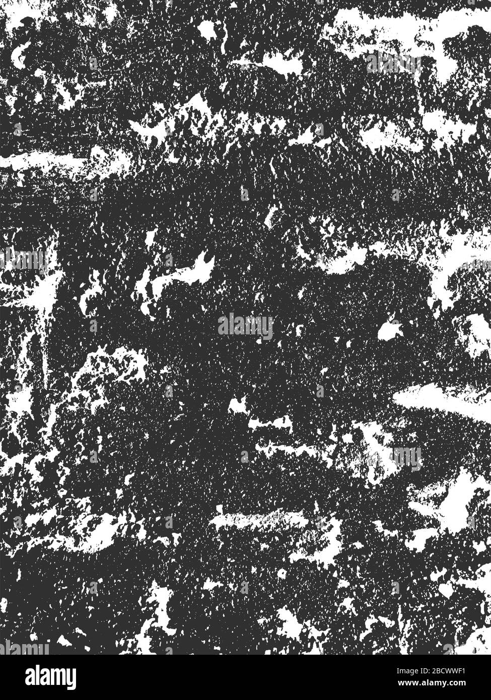 Distress old cracked concrete vector texture. EPS8 illustration. Black ...