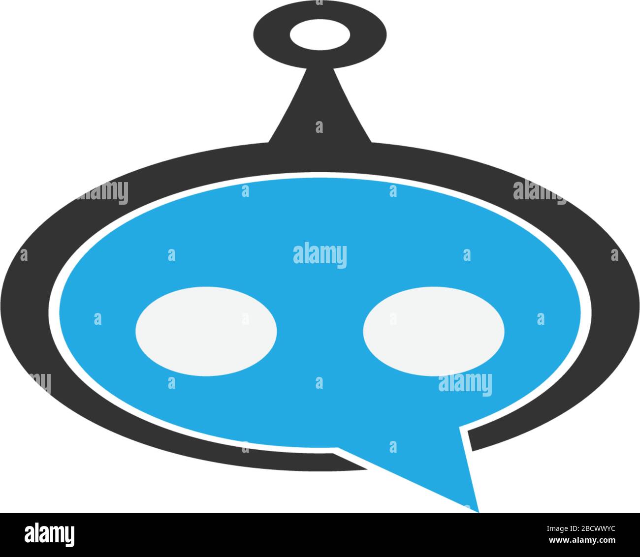 Robot logo icon vector template Stock Vector Image & Art - Alamy