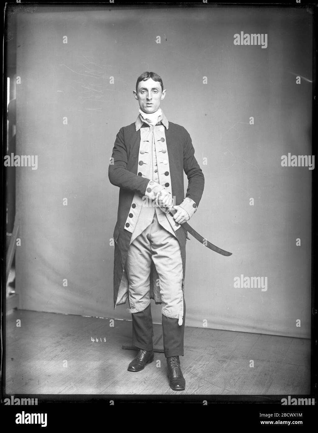 George Washington Relics. United States National Museum staff member ...
