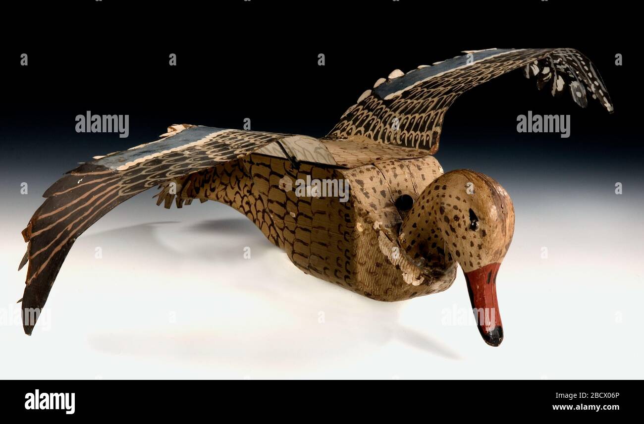 Flying Mallard Hen Decoy. North American hunters have used decoys for ...