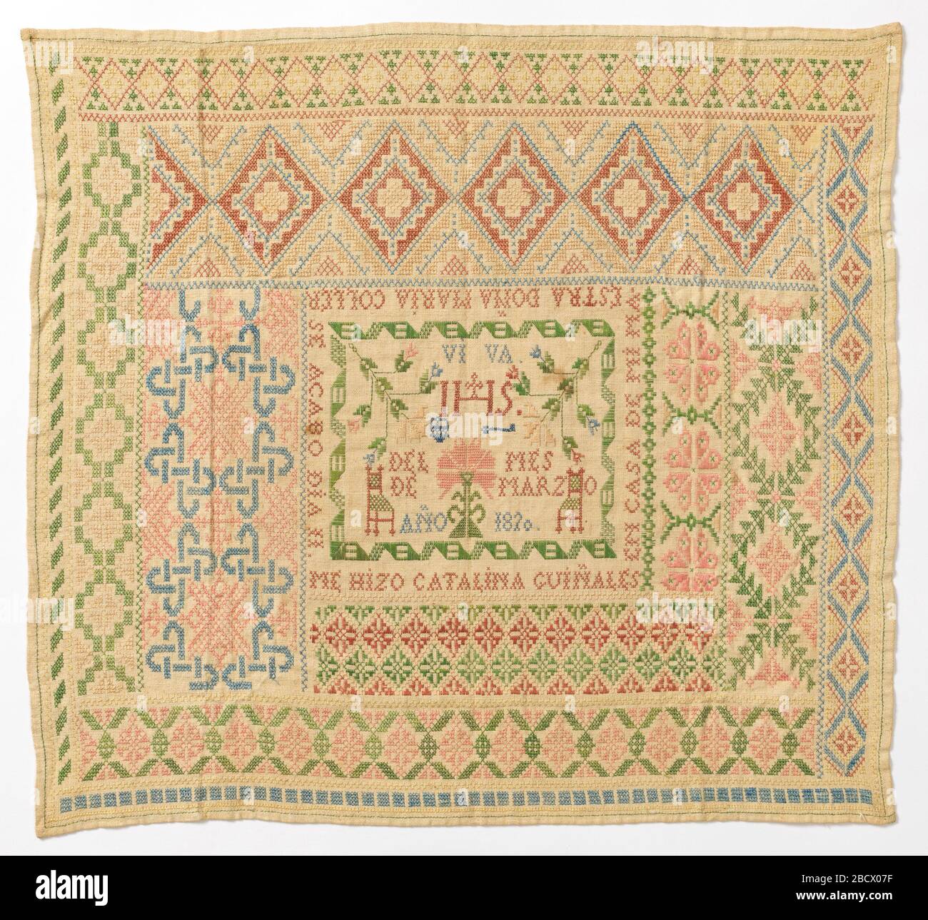 Sampler. Research in ProgressCentral square of text and isolated motifs ...