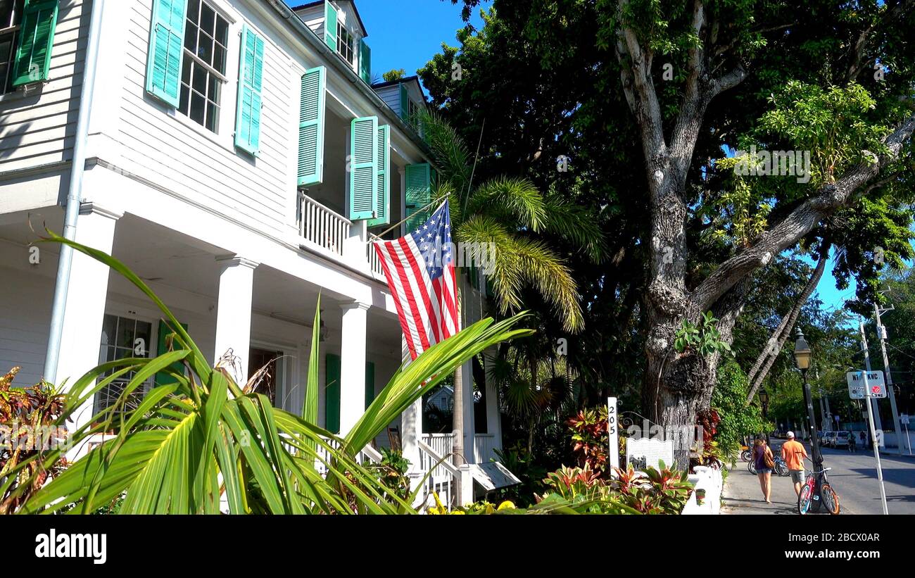 Typical houses of key west hi-res stock photography and images - Alamy