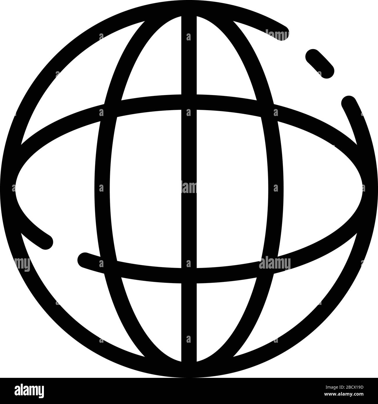 Our planet Earth icon, outline style Stock Vector Image & Art - Alamy