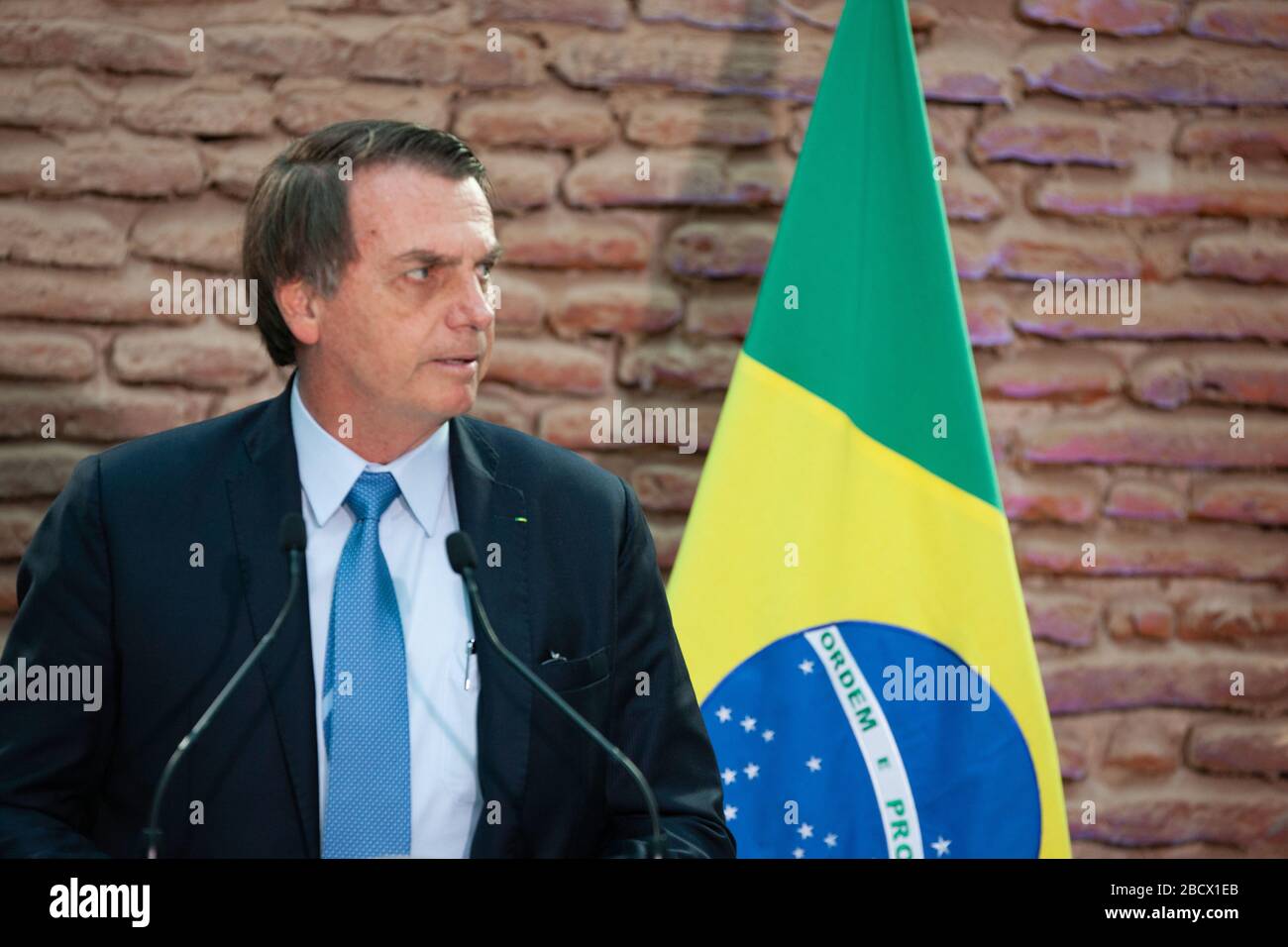President of Brazil Jair Bolsonaro Stock Photo - Alamy