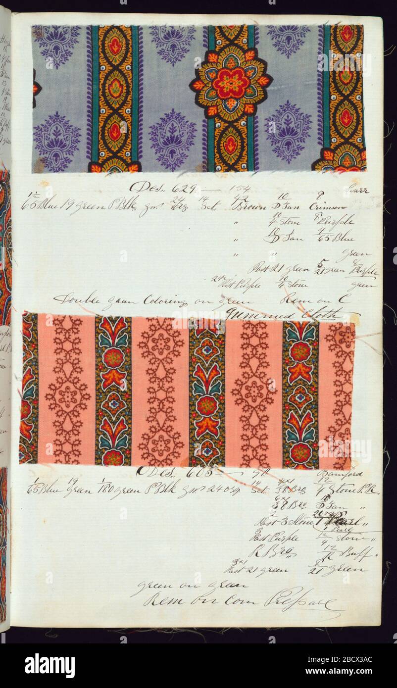 Dyers record book. Research in ProgressNotebook with handwritten ...
