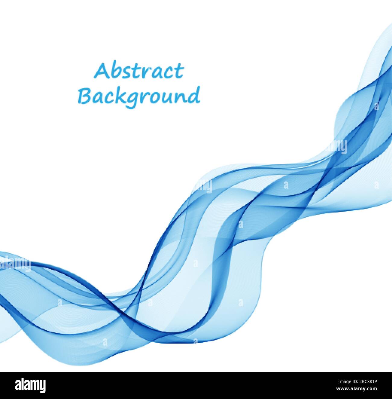 blue vector wave. advertising template Stock Vector Image & Art - Alamy