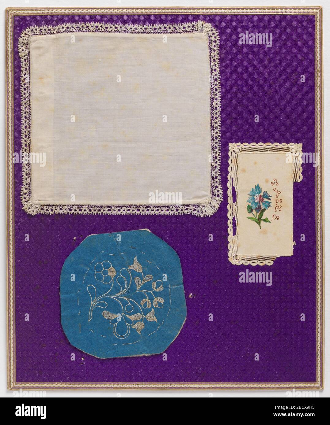 Sewing sample. Research in Progress Sewing sample Stock Photo - Alamy