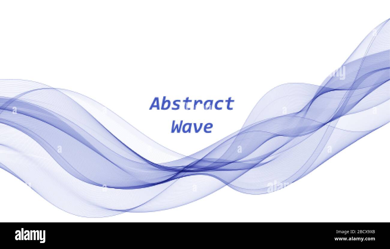 blue vector wave. advertising template Stock Vector Image & Art - Alamy