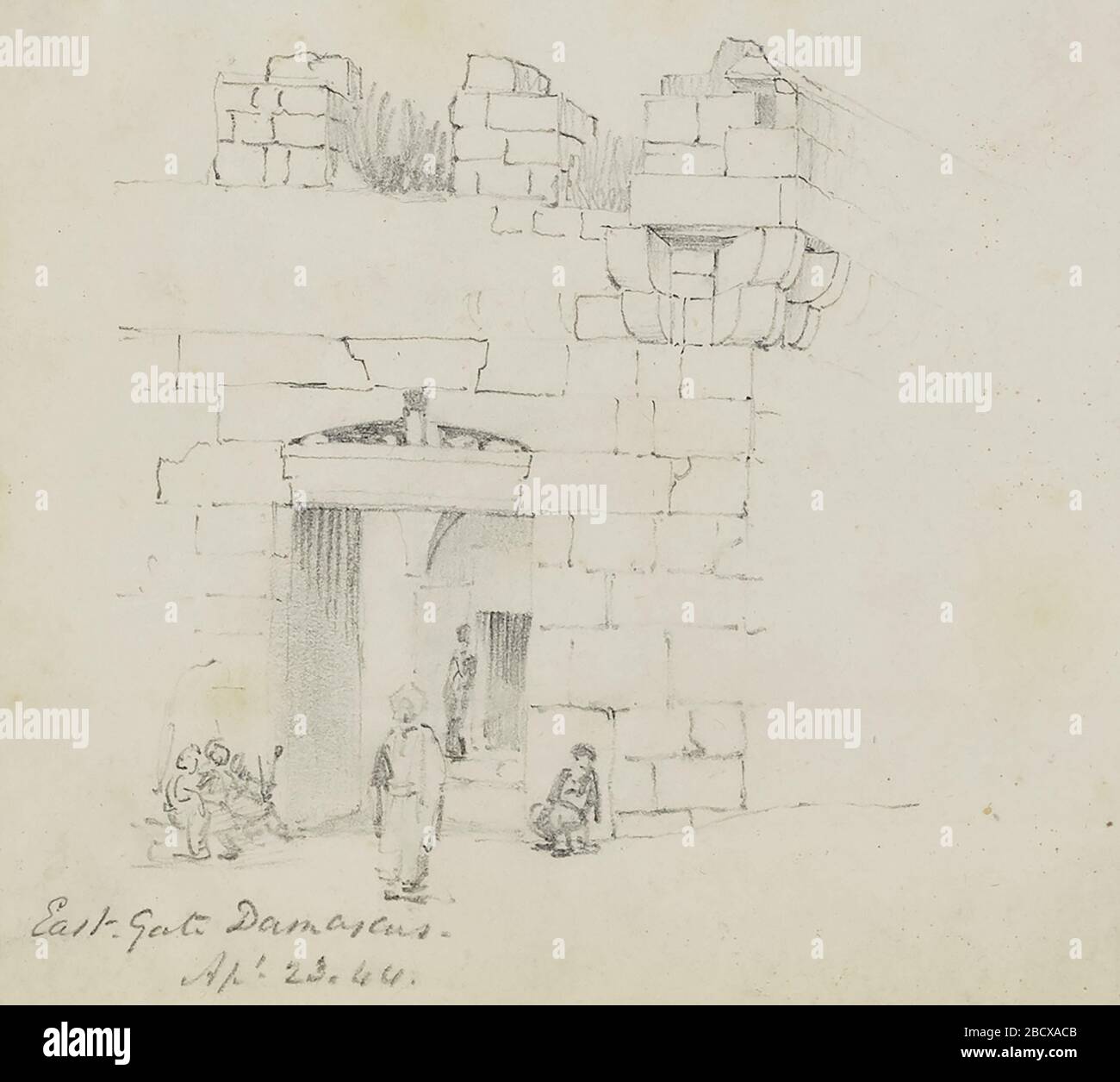 East Gate Damascus. East Gate Damascus Stock Photo - Alamy