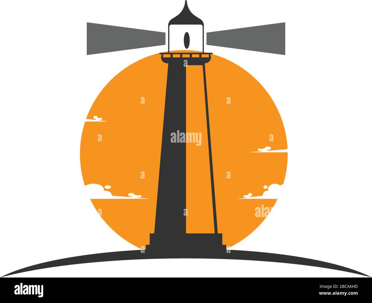 mercusuar. lighthouse icon logo illustration Stock Vector Image & Art ...