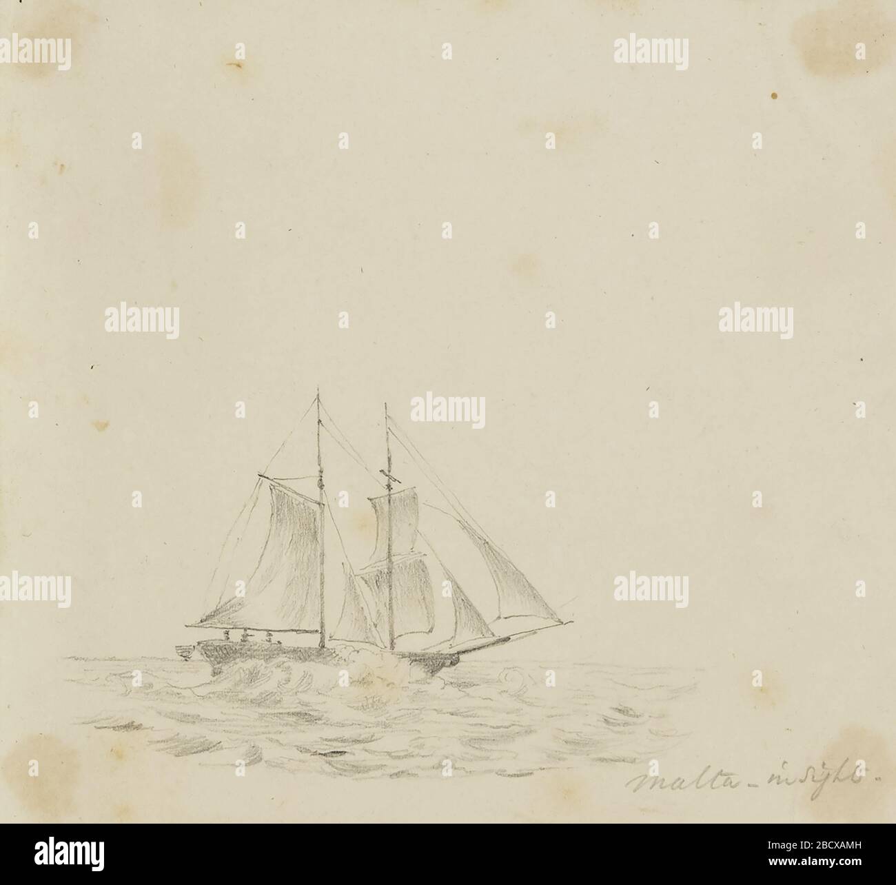 Malta Ship. Malta Ship Stock Photo - Alamy