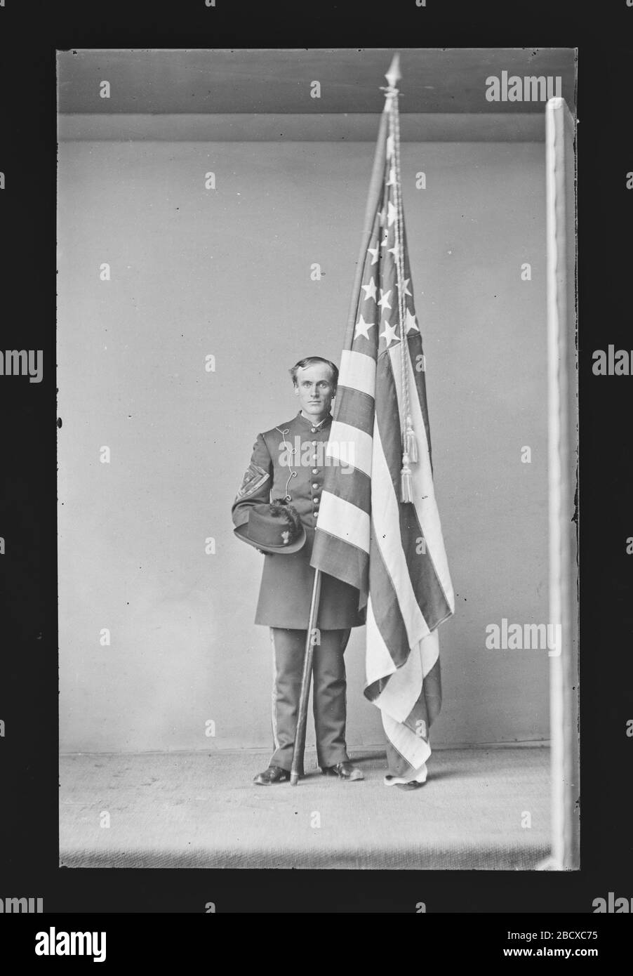 Sergeant Bates. NPG.81.M393 Stock Photo - Alamy
